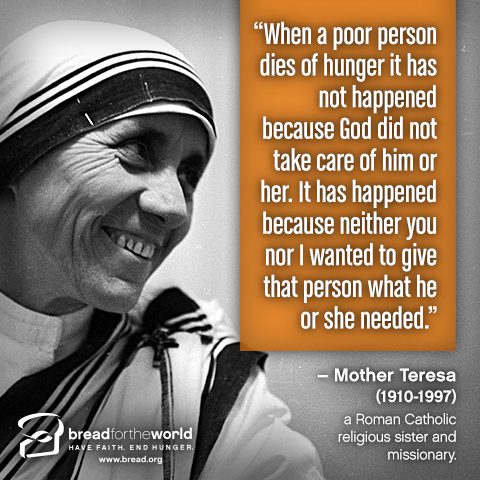 Women's History Month: Helping the Poor Among Us - Bread for the World