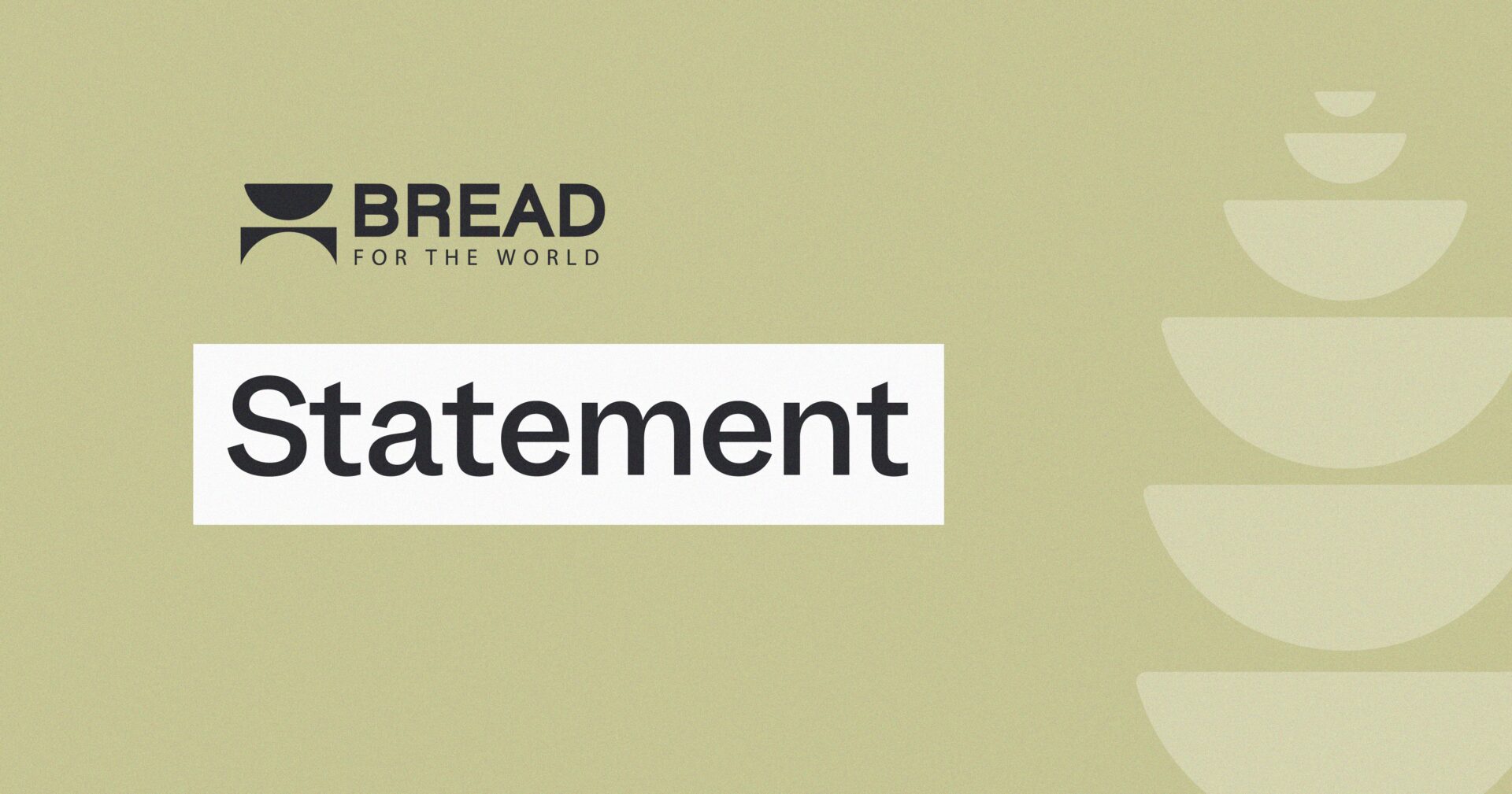 Bread for the World: We Speak Up to End Hunger